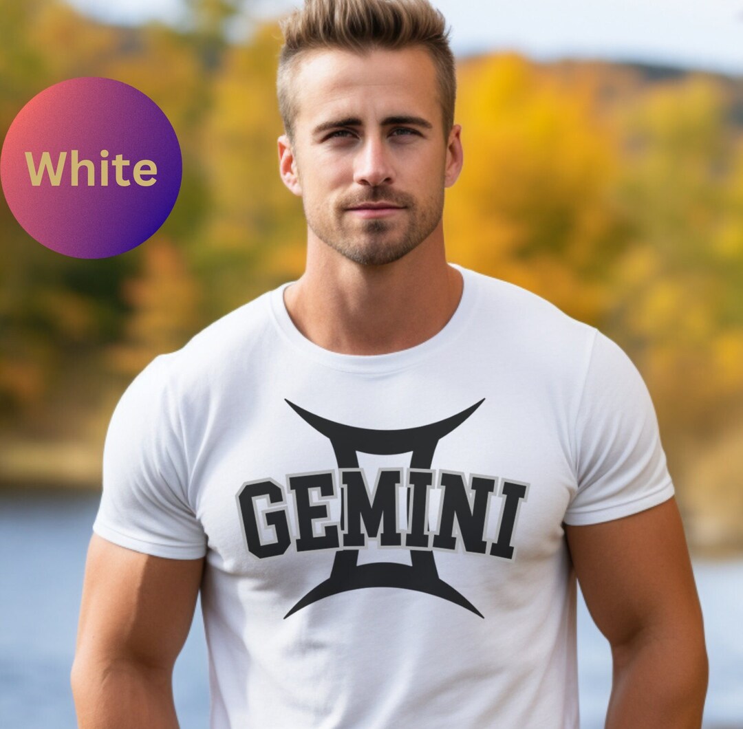 Gemini Zodiac Short Sleeve Tee, Astrology Shirt, Gift, Gemini Sign T ...