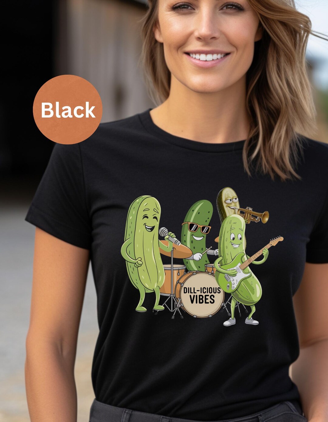 Pickle Band Short Sleeve Tee, Funny Pickle Lover Shirt, Funny Pickle T ...