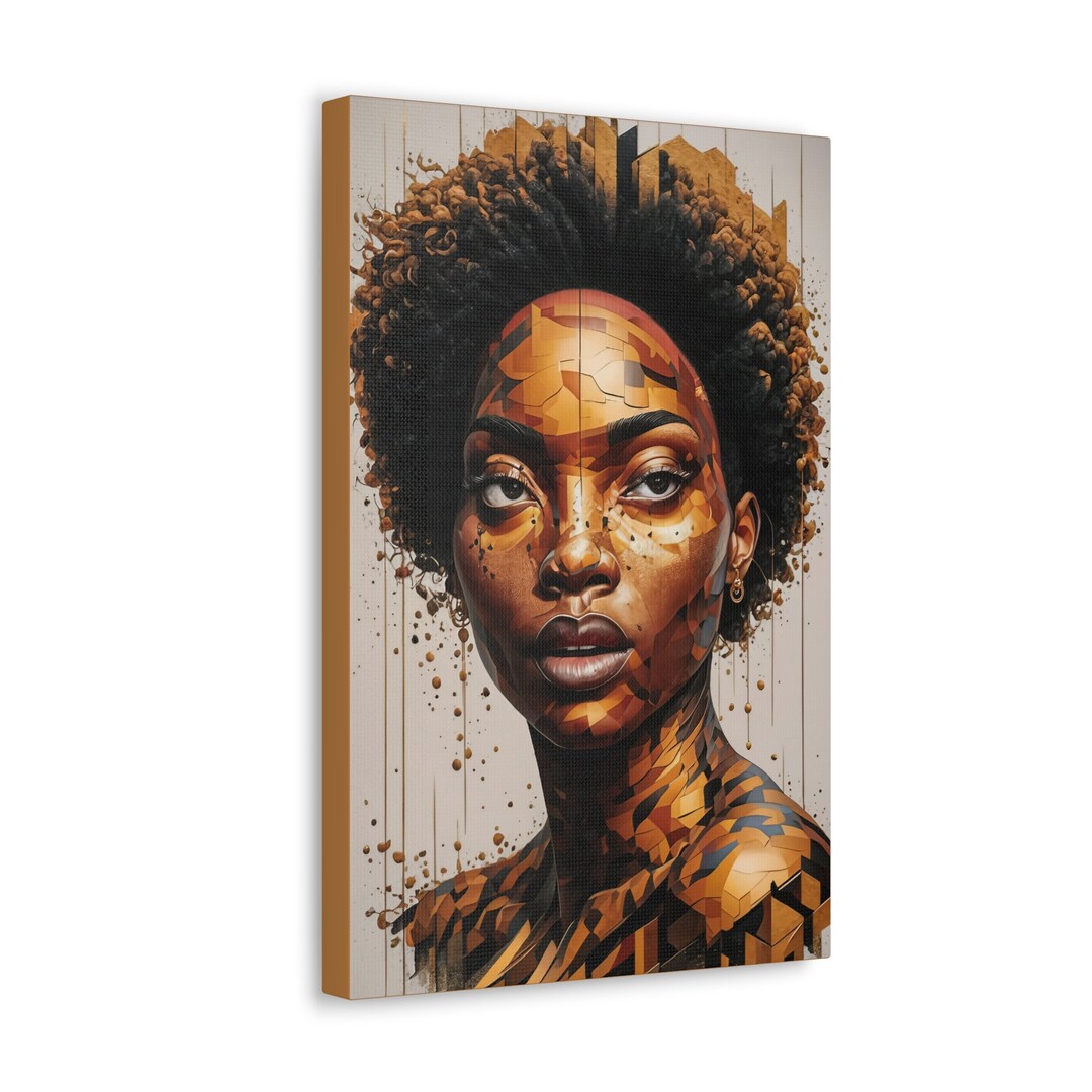 Woman in Concentration Canvas Gallery Wraps, Gift, For, Her, Wife ...