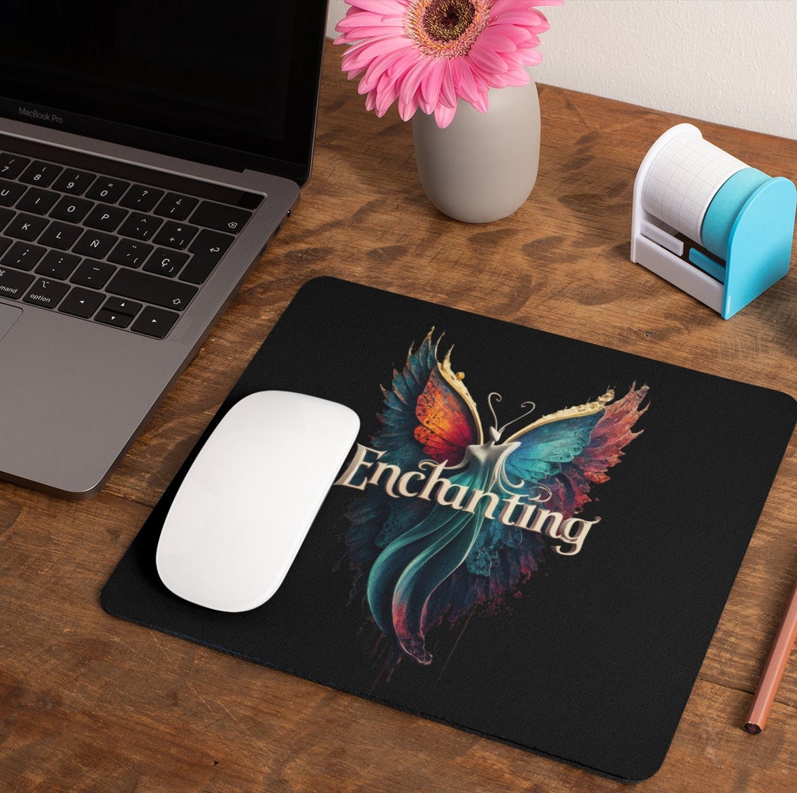 Enchanting Butterfly Gaming Mouse Pad, Gift, Designers, Artists ...