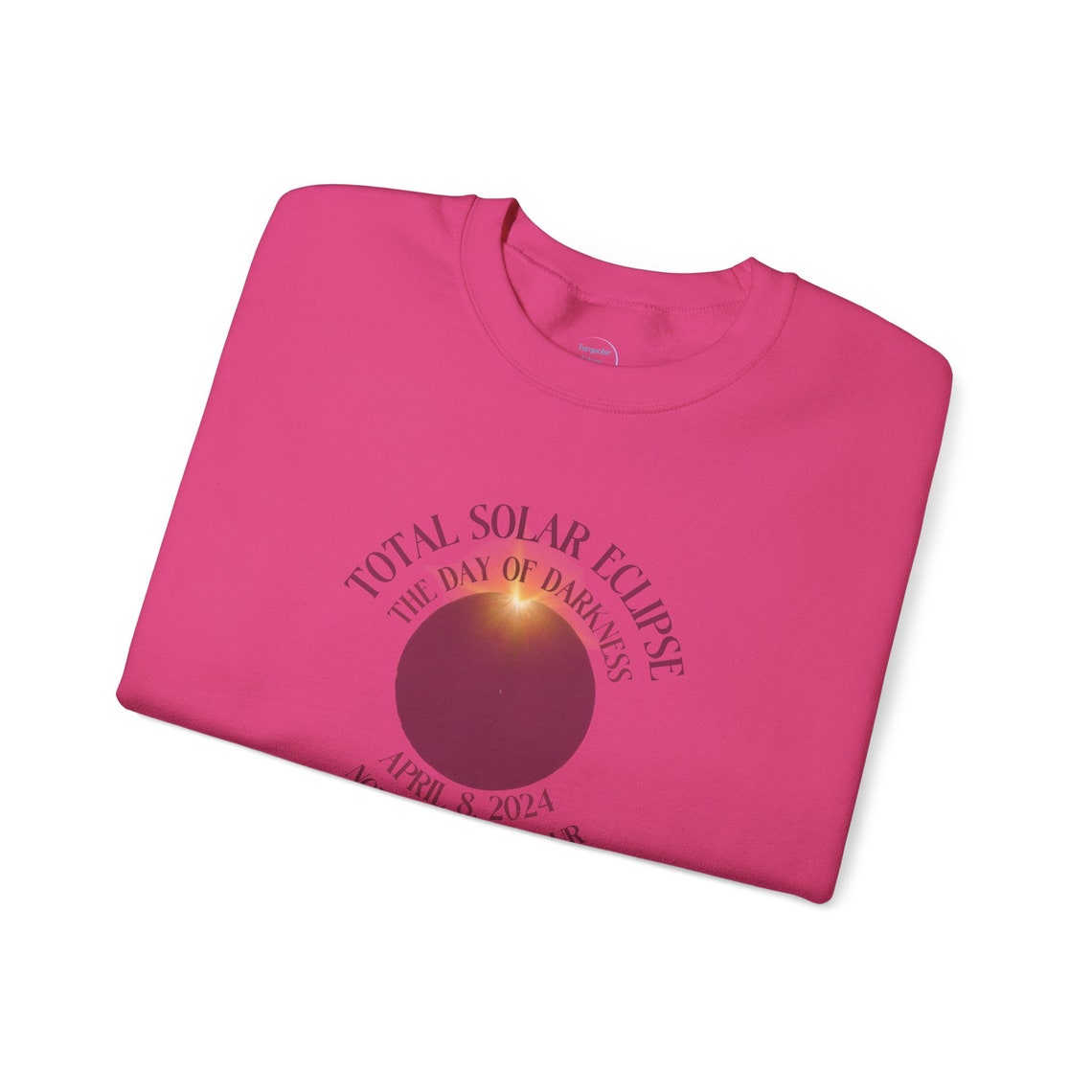 Solar Eclipse Sweatshirt, April 8, 2024, Gift, Present, Total, Era ...
