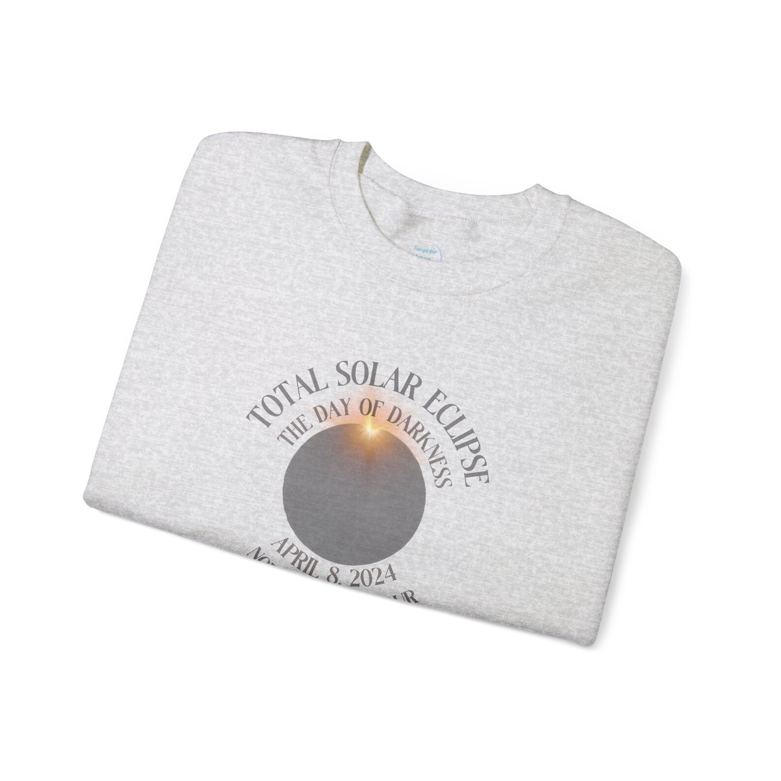 Solar Eclipse Sweatshirt, April 8, 2024, Gift, Present, Total, Era ...