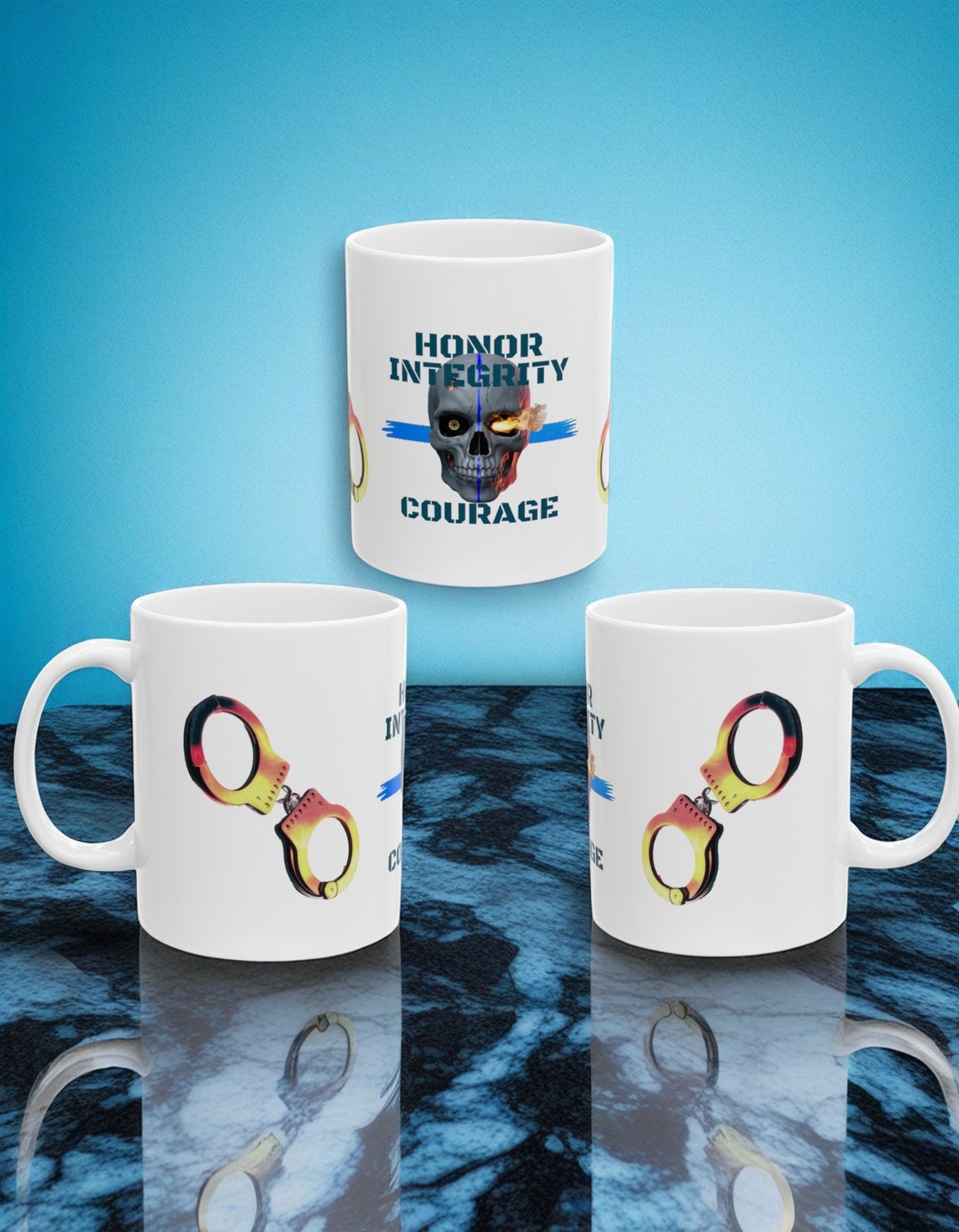 Police Ceramic Mug, 11oz, Law Enforcement Gift, Police Present ...