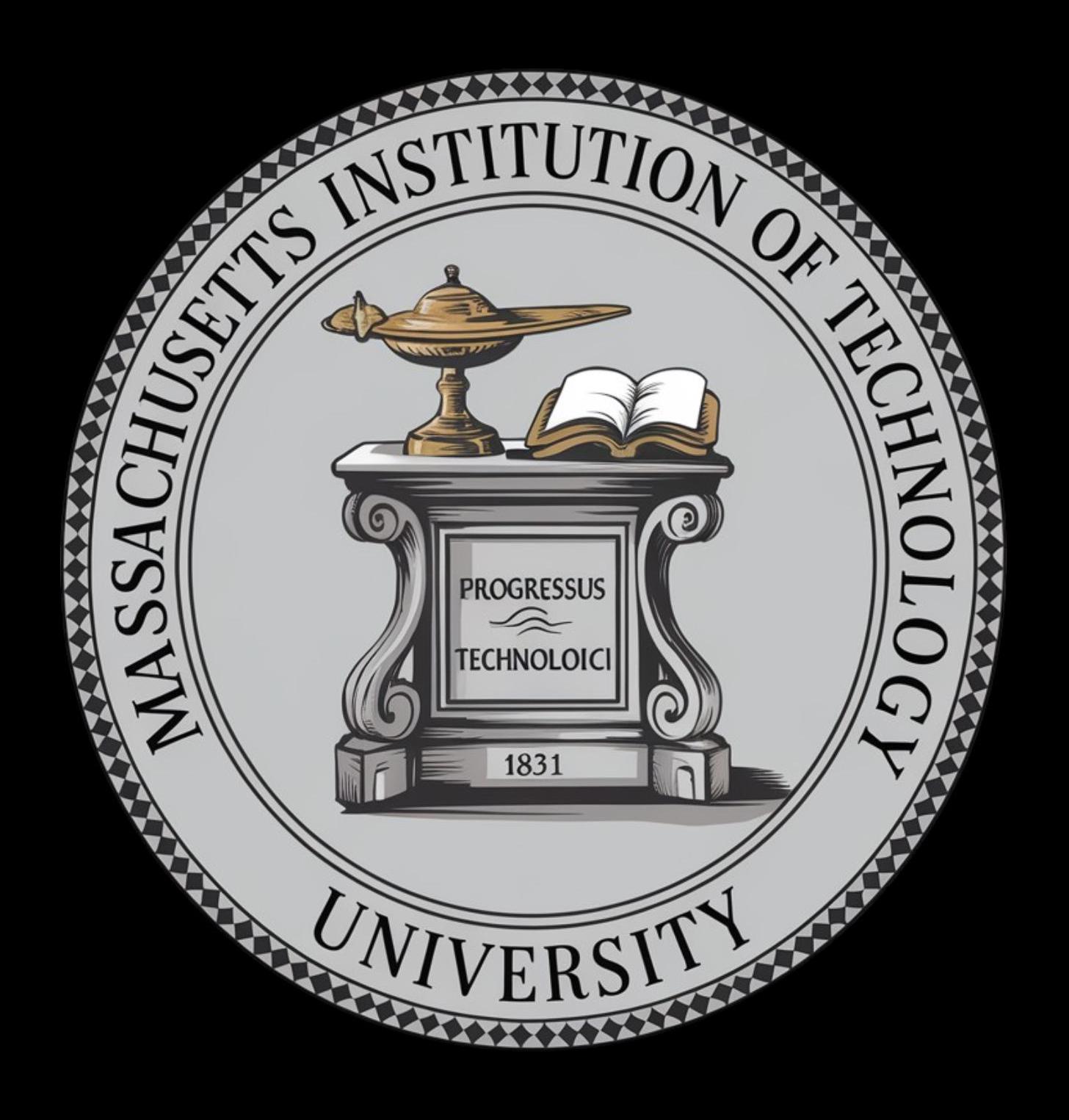 Massachusetts Institution of Technology, Diploma With School Seal ...