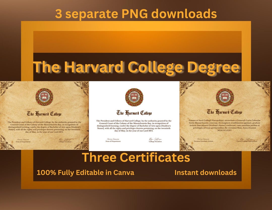 Fantasy Diploma – Printable Gag Gift Certificate – Funny Graduation ...