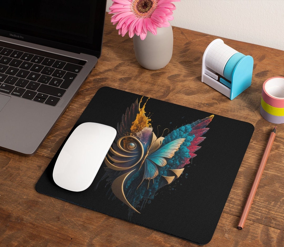 Amazing Butterfly Gaming Mouse Pad, Gift, Designers, Artists, Teachers ...
