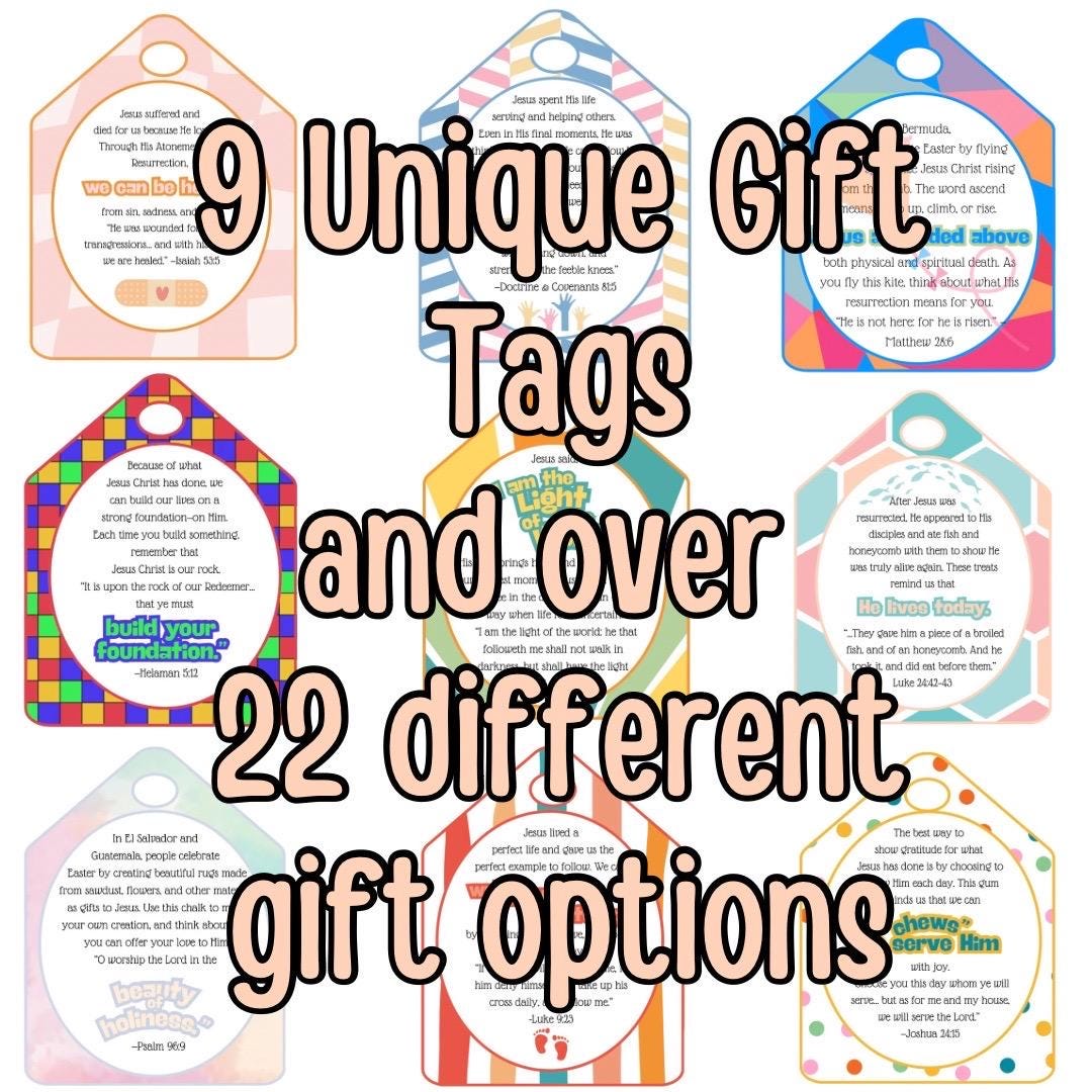 Printable Easter Gift Tags for Kids, Teens Families – LDS Christian ...