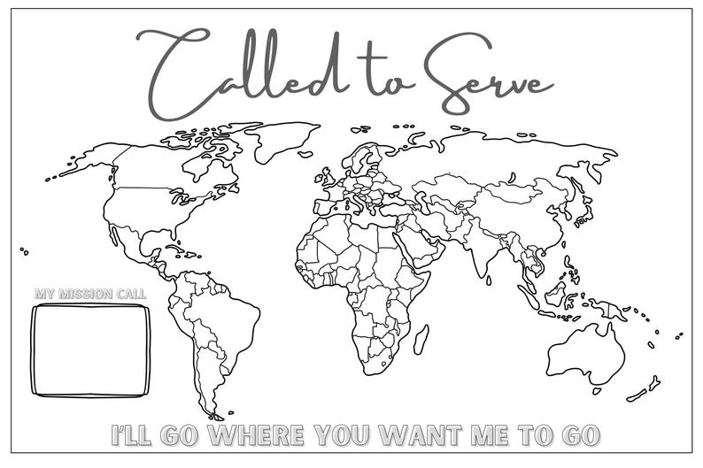 Missionary Guessing Game Poster | Printable Mission Call Guessing Chart ...
