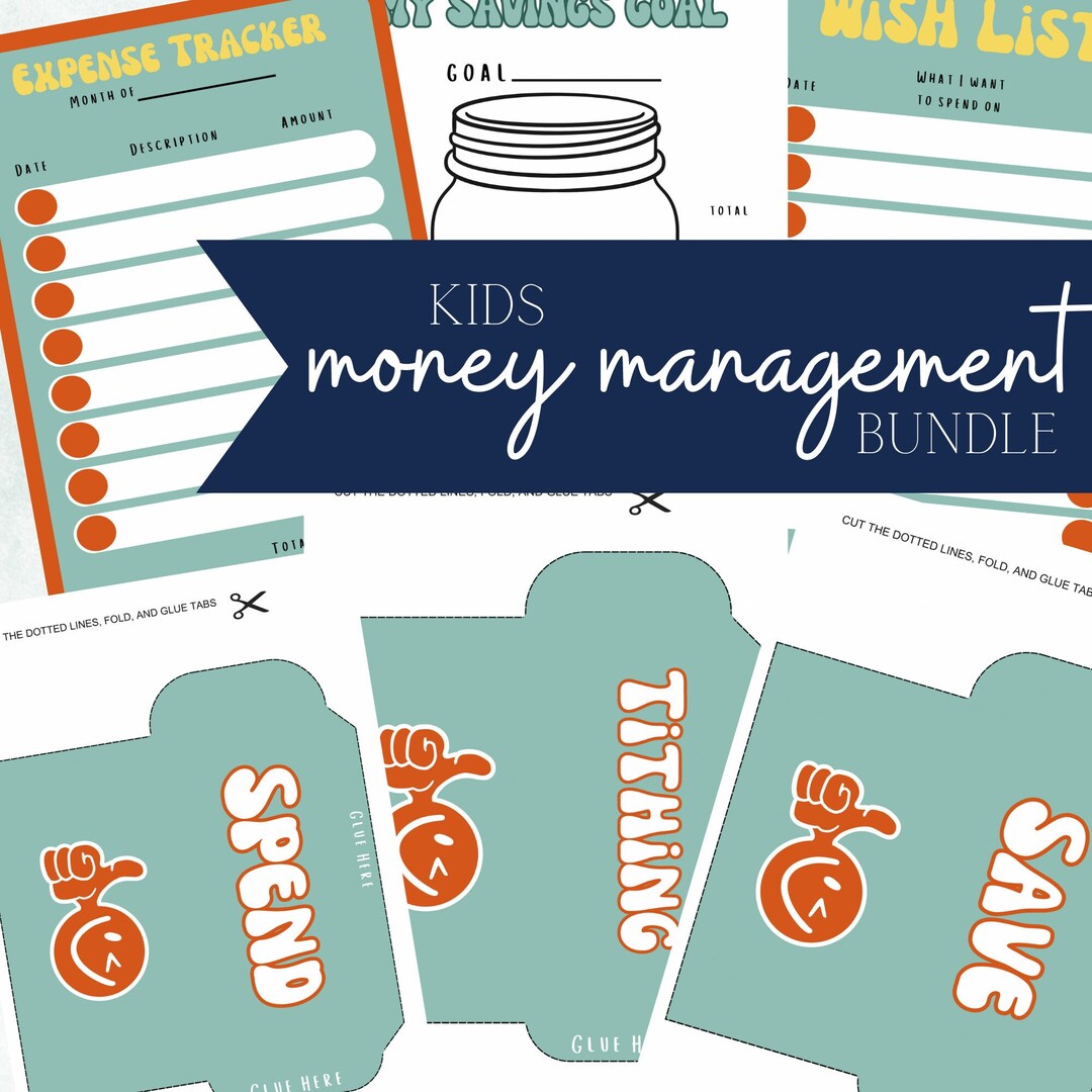 Activity Days Pay Tithing Money Management Kids Finance Tracker ...