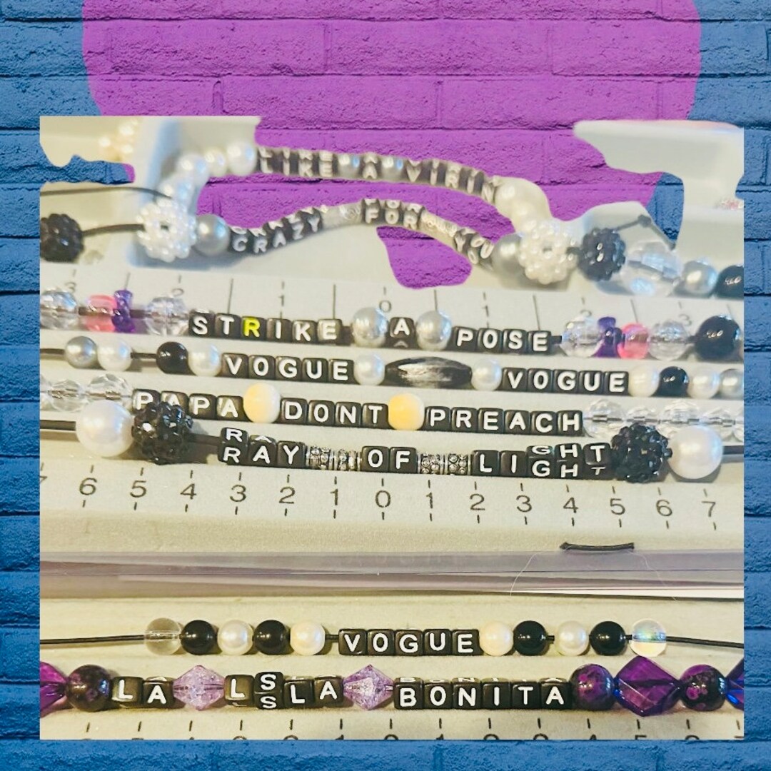 Friendship, Madonna Bracelets - Etsy