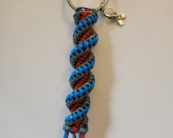 Rexlace Boondoggle Plastic Lace Keychain - Etsy