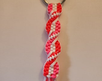 Rexlace Boondoggle Plastic Lace Keychain Lot of 10 Keychains Pre ...