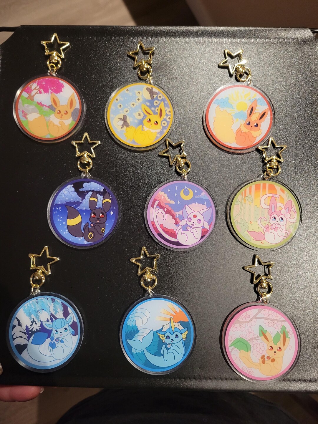 Eeveelutions Double Sided Keychains - Etsy