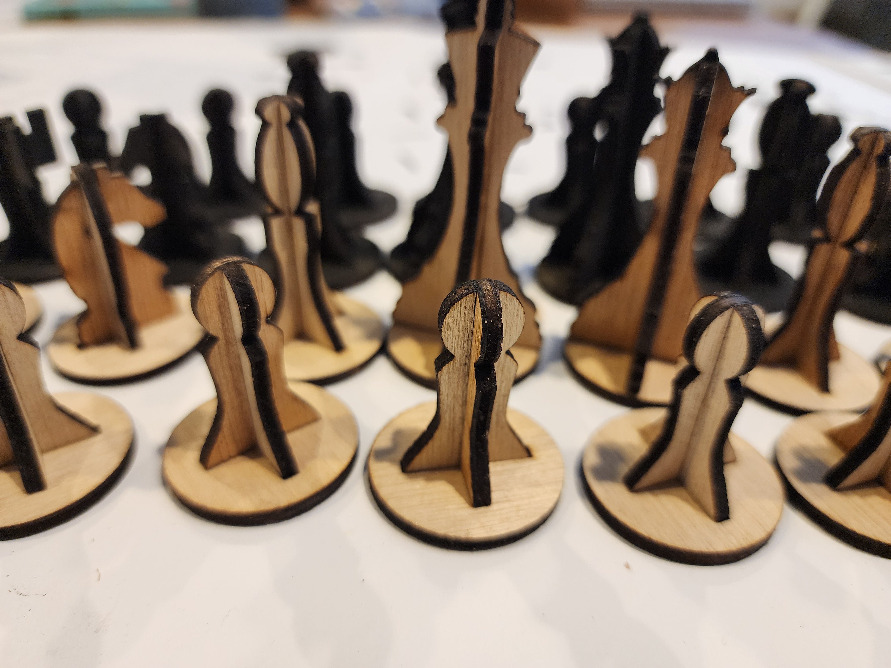 3D Chess Piece SVG Digital File for 2.7mm Material - Etsy