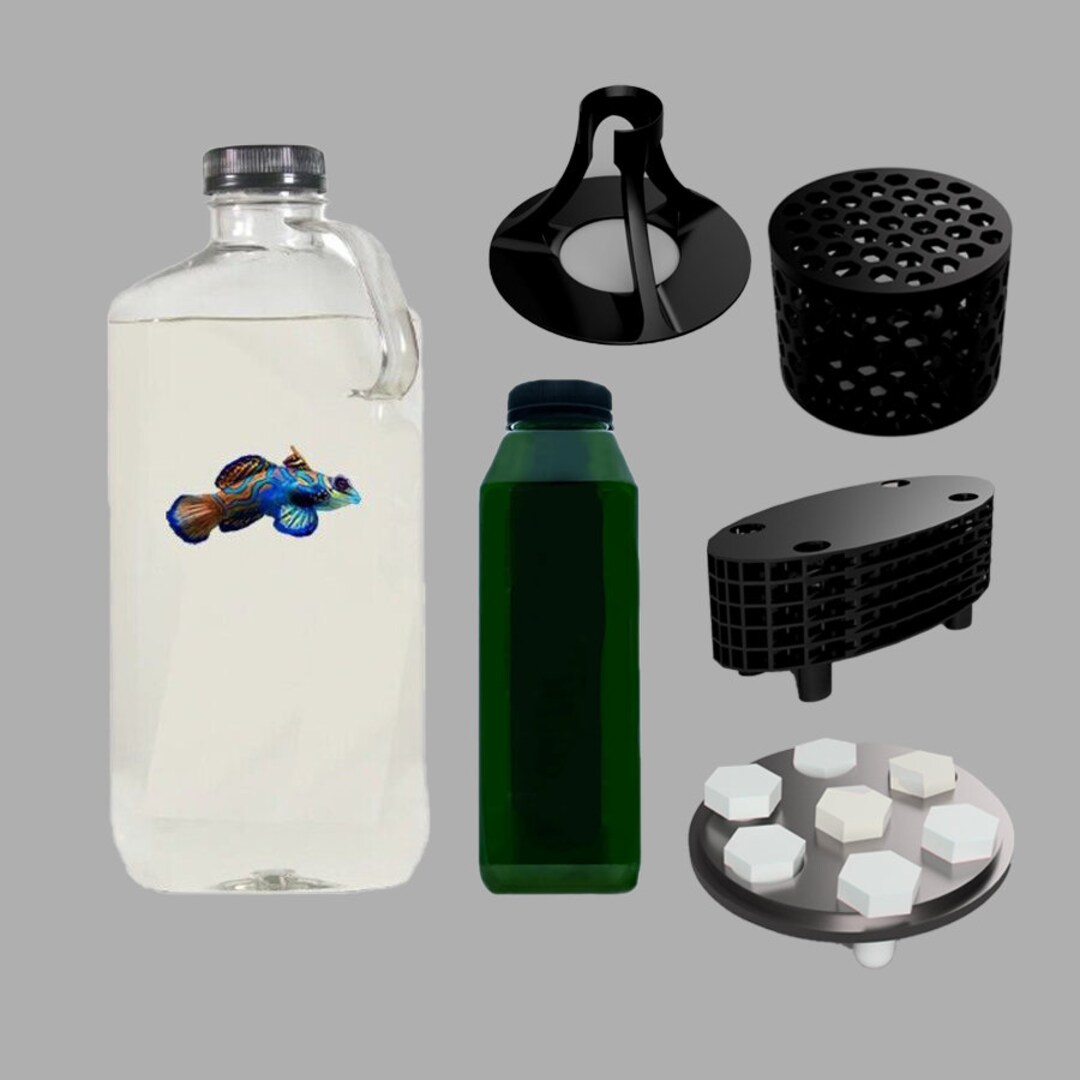 Ultimate Reef Starter Pack - 5 Species 32oz Pods | 16oz Live Phyto - 3d ...