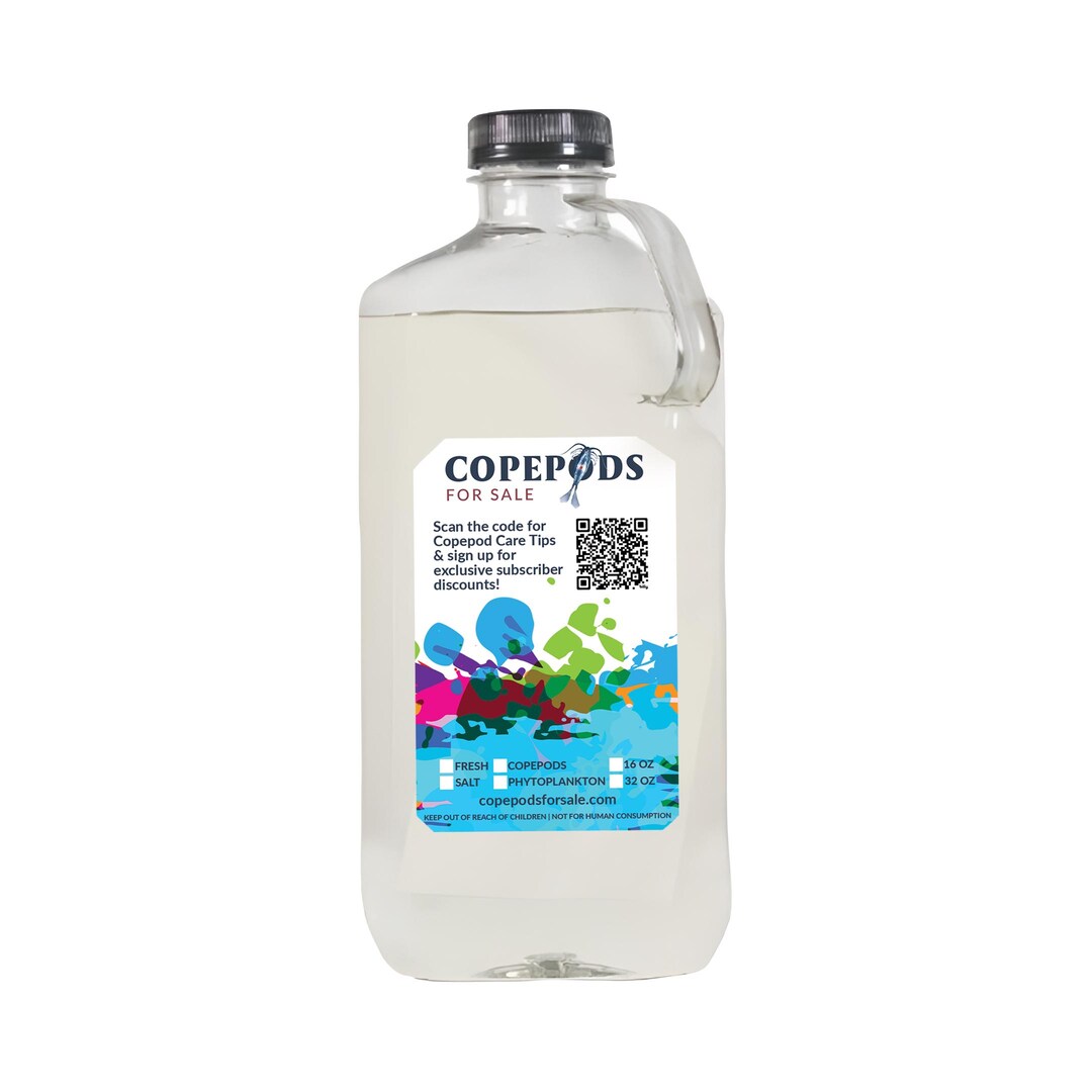 32oz Tigrio Live Copepods tisbe/tigriopus Tig/tigger FREE Fast Shipping ...