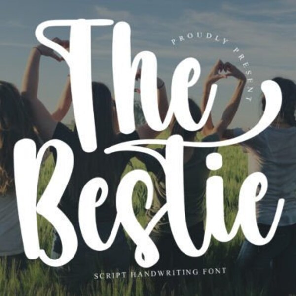 Bestie Script Svg - Etsy