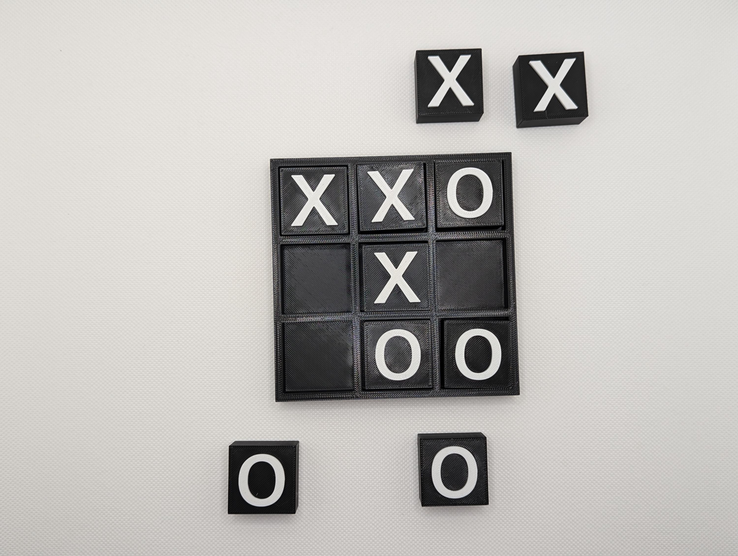 Mini Tic-tac-toe Game 3D Printed - Etsy