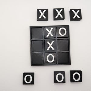 Mini Tic-tac-toe Game 3D Printed - Etsy