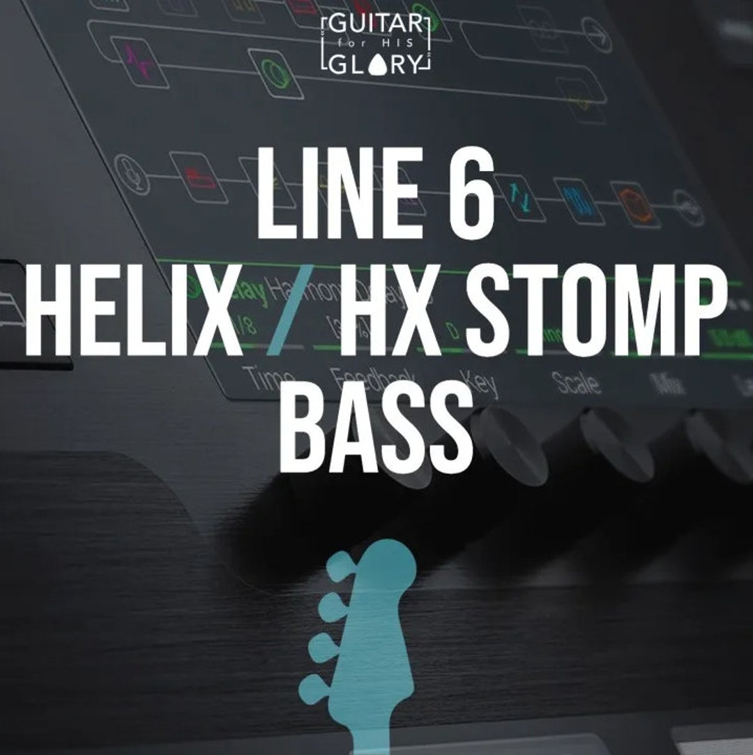 Line 6 Helix and Stomp Bass - Etsy