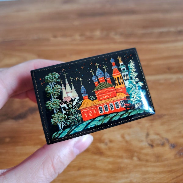 Russian Lacquer Box - Etsy
