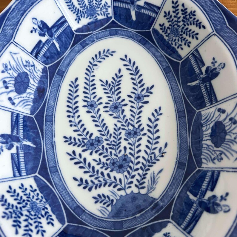 Antique Porcelain Dutch Chinoiserie Long Eliza Plate 13 Made in Holland ...