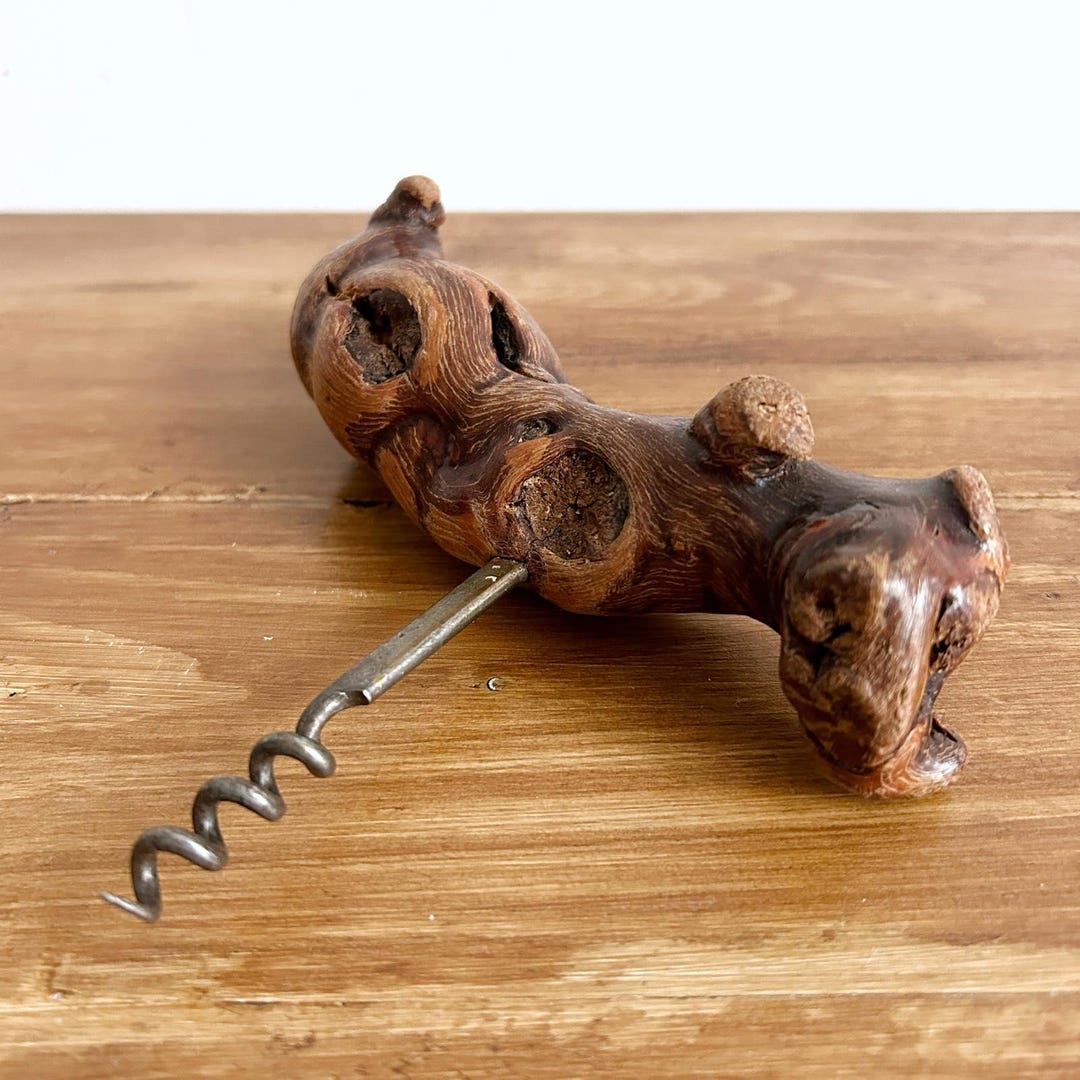 Vintage Laurent Siret Rochefort France/ Grapevine Corkscrew / Vintage ...