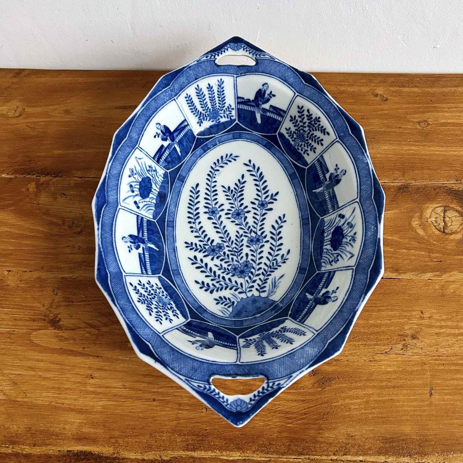 Antique Porcelain Dutch Chinoiserie Long Eliza Plate 13 Made in Holland ...