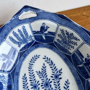 Antique Porcelain Dutch Chinoiserie Long Eliza Plate 13 Made in Holland ...