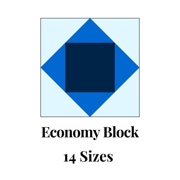 Big Block Pattern - Etsy