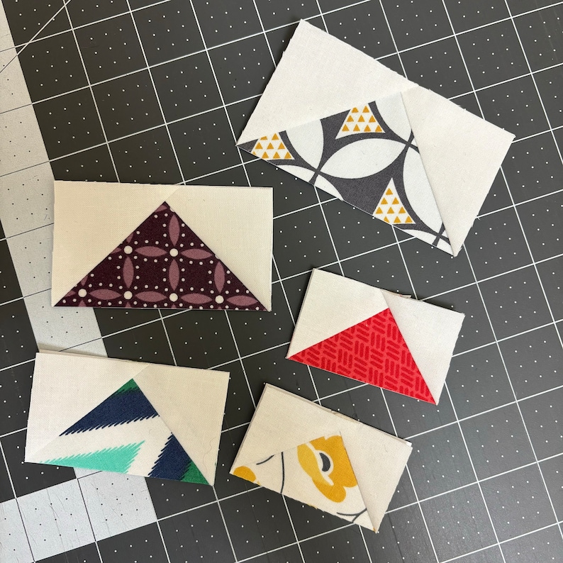 Flying Geese Foundation Paper Piece Pattern, FPP, PDF Download, Print ...