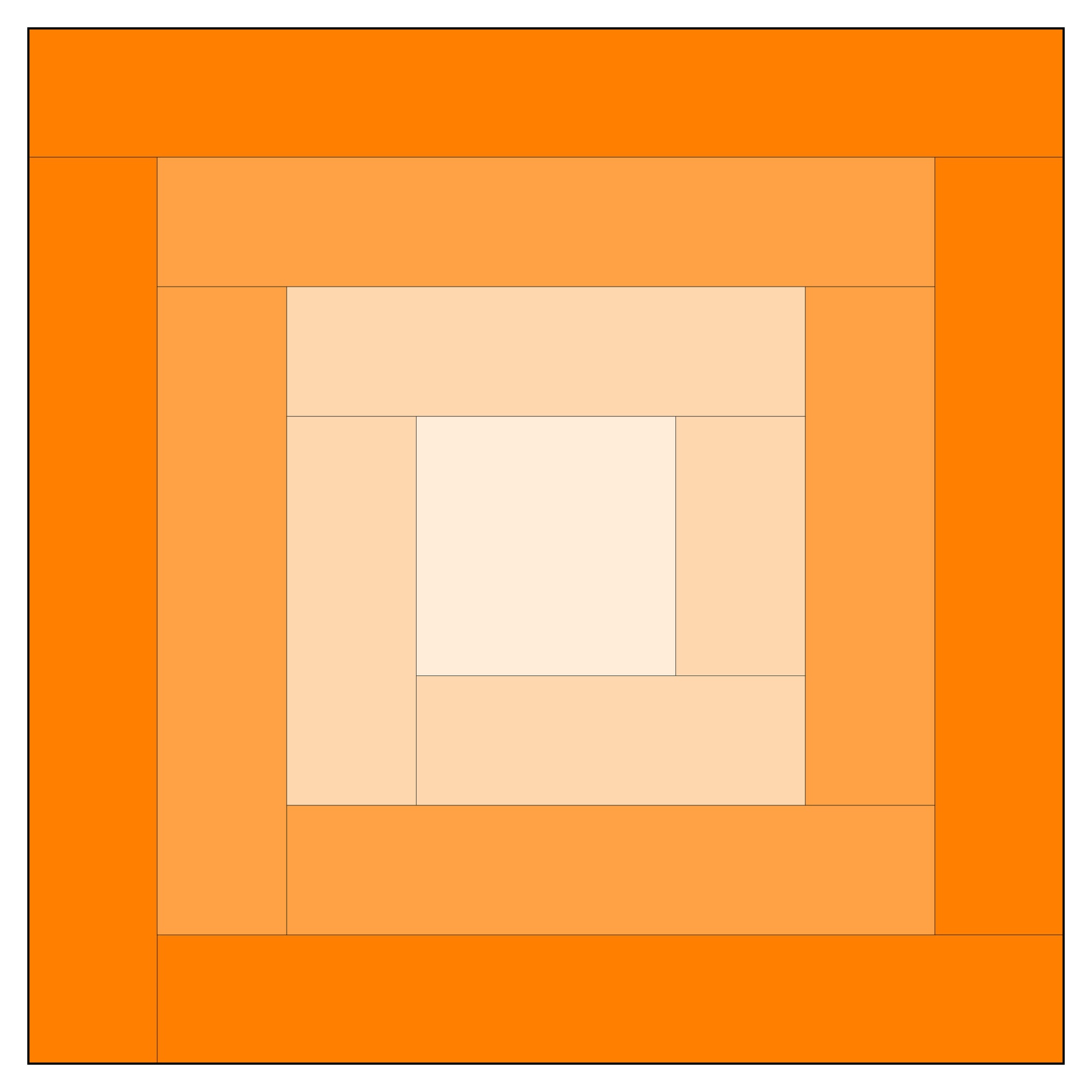 Basic Log Cabin Foundation Paper Piecing Templates Multiple Sizes ...
