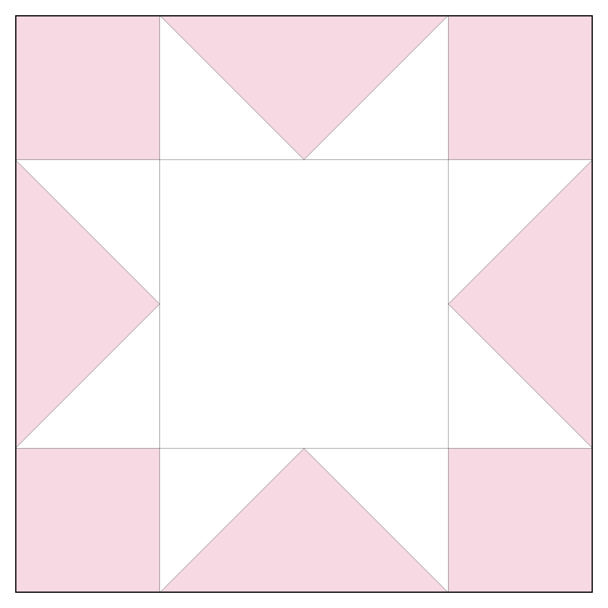 Sawtooth Star Foundation Paper Piecing Templates Multiple Sizes Pattern ...
