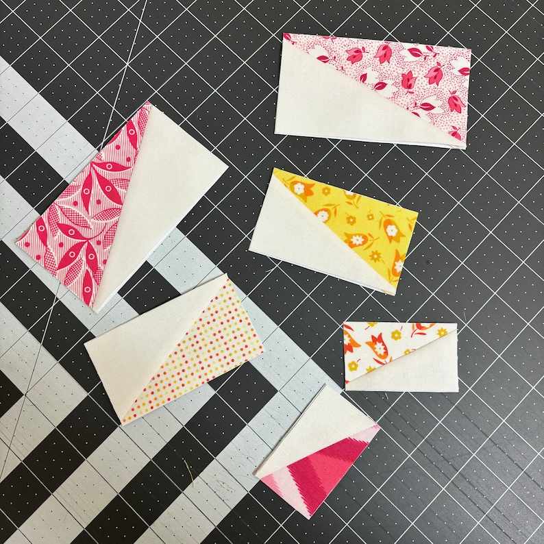 Half Rectangle 1-2 Ratio Patterns, Foundation Paper, FPP, Print Your ...