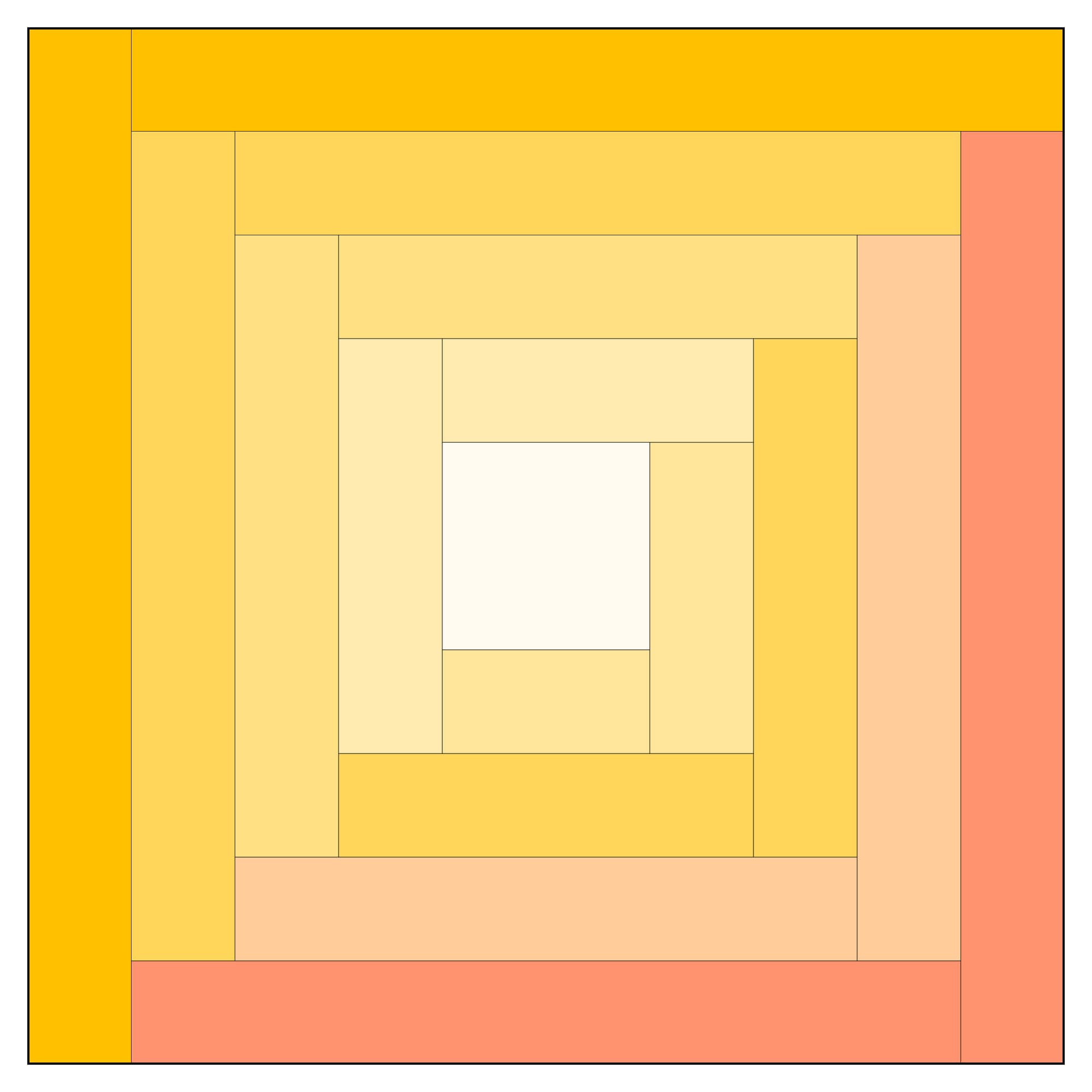 Log Cabin Foundation Paper Piecing Templates Multiple Sizes Pattern ...