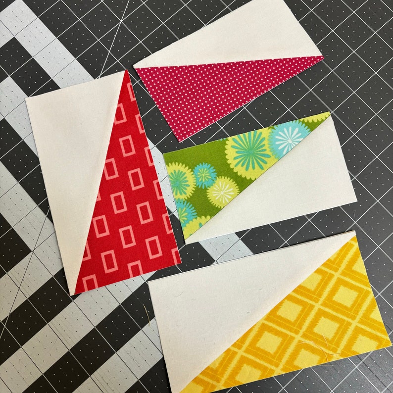 Half Rectangle 1-2 Ratio Patterns, Foundation Paper, FPP, Print Your ...