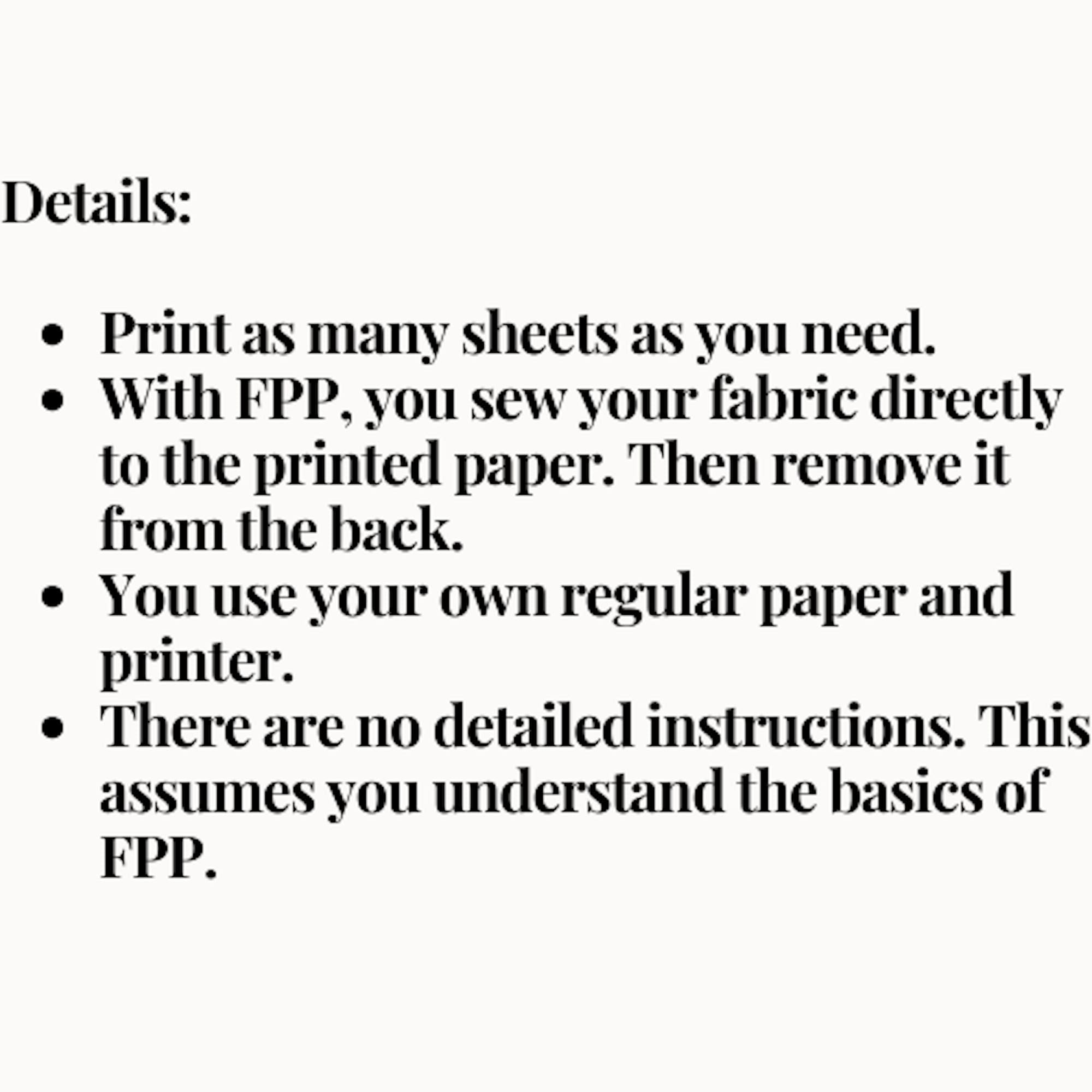 Hunter Star Foundation Paper Piecing Templates Multiple Sizes Pattern ...