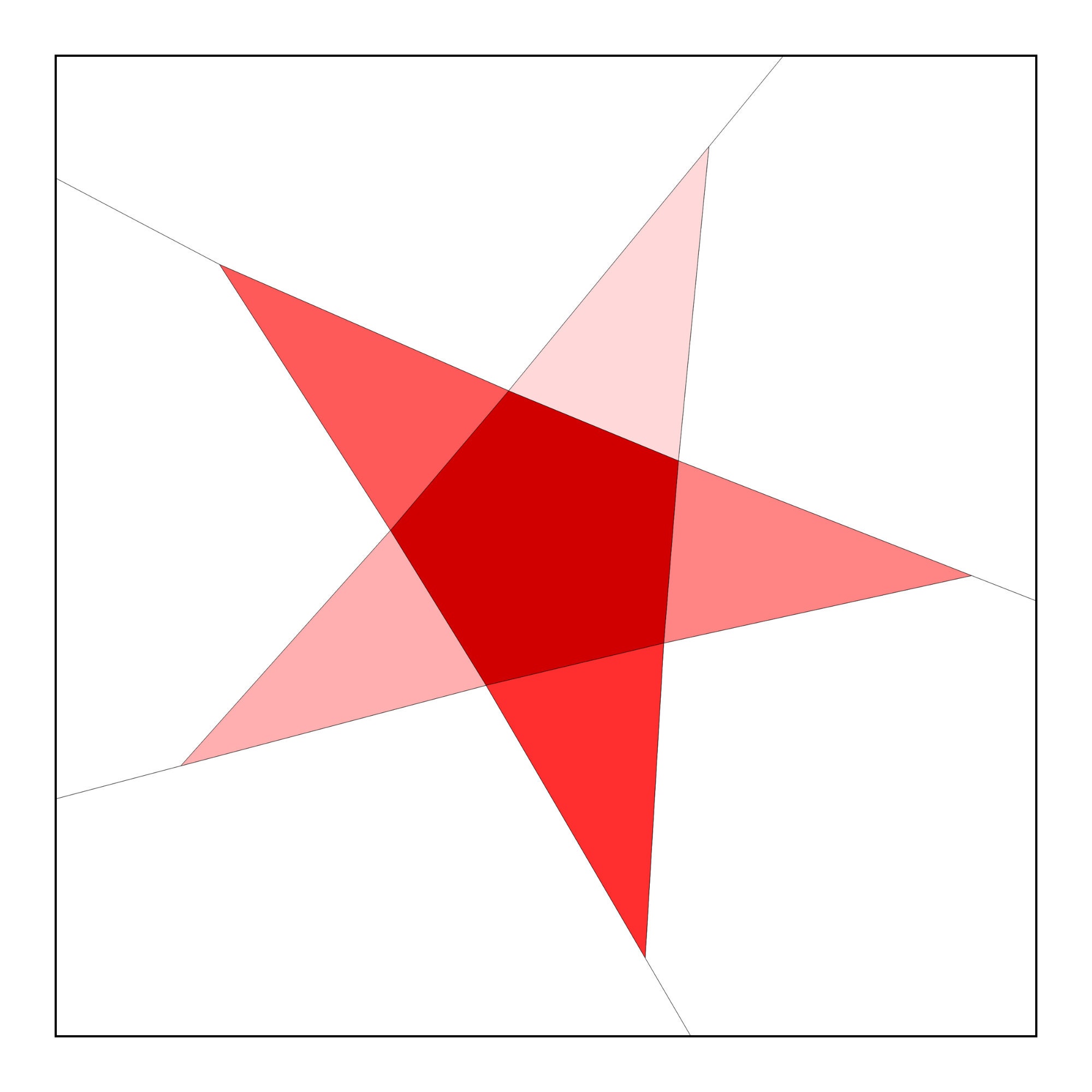 5 Point Star Foundation Paper Piecing Templates Multiple Sizes Pattern ...