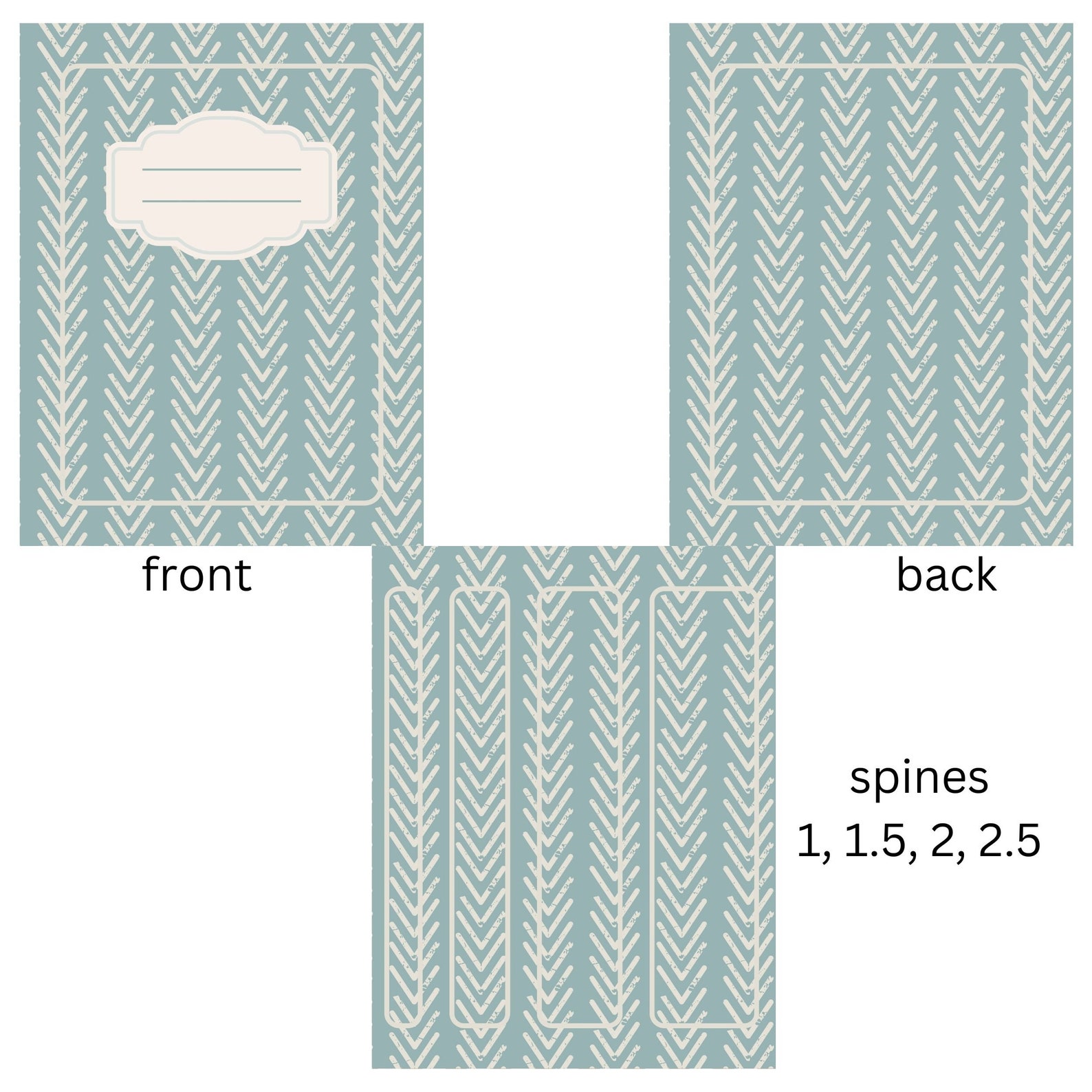 Boho Binder Covers Set Boho Binder Covers Printable Boho Prints Binder ...