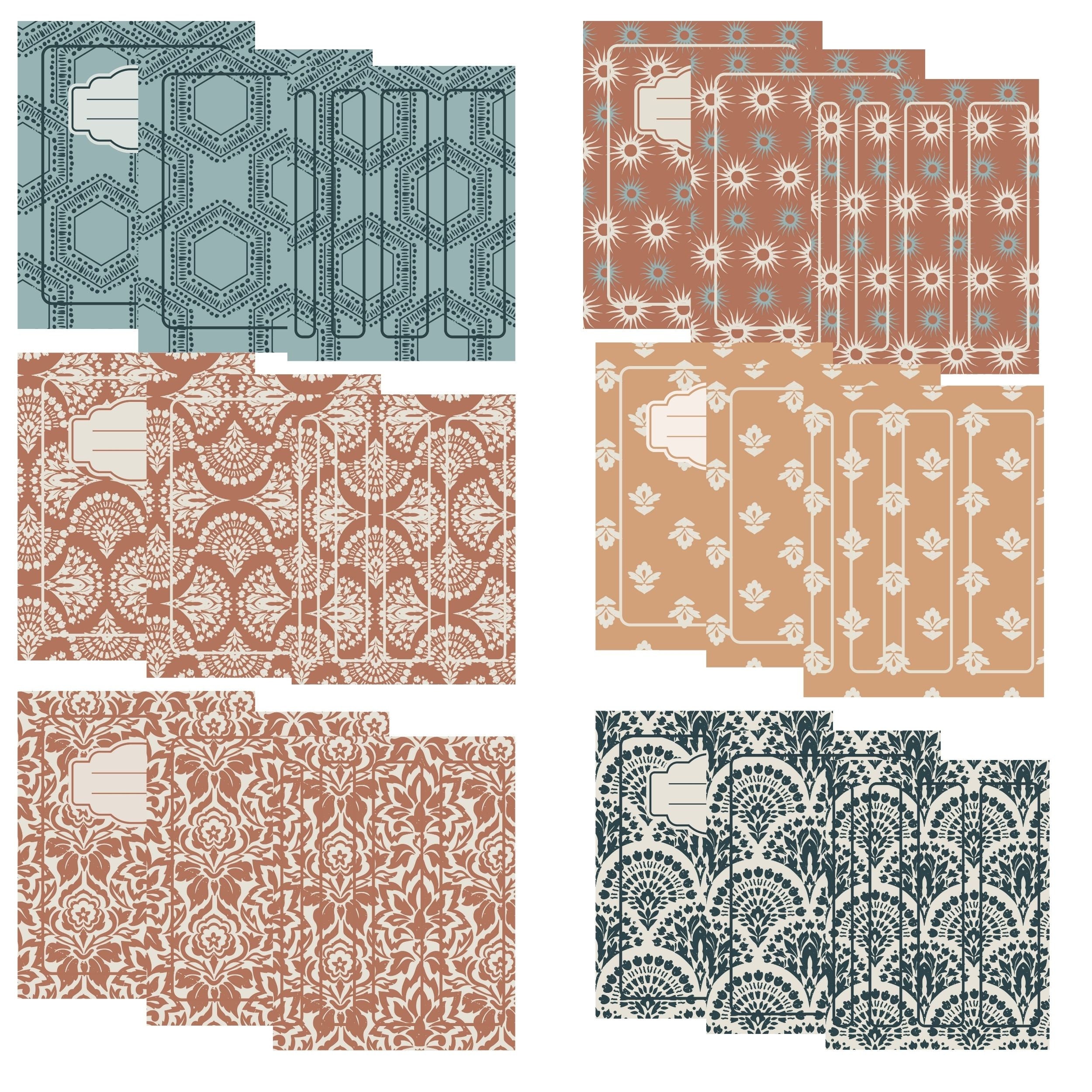 Boho Binder Covers Set - Boho Binder Covers Printable - Boho Prints ...