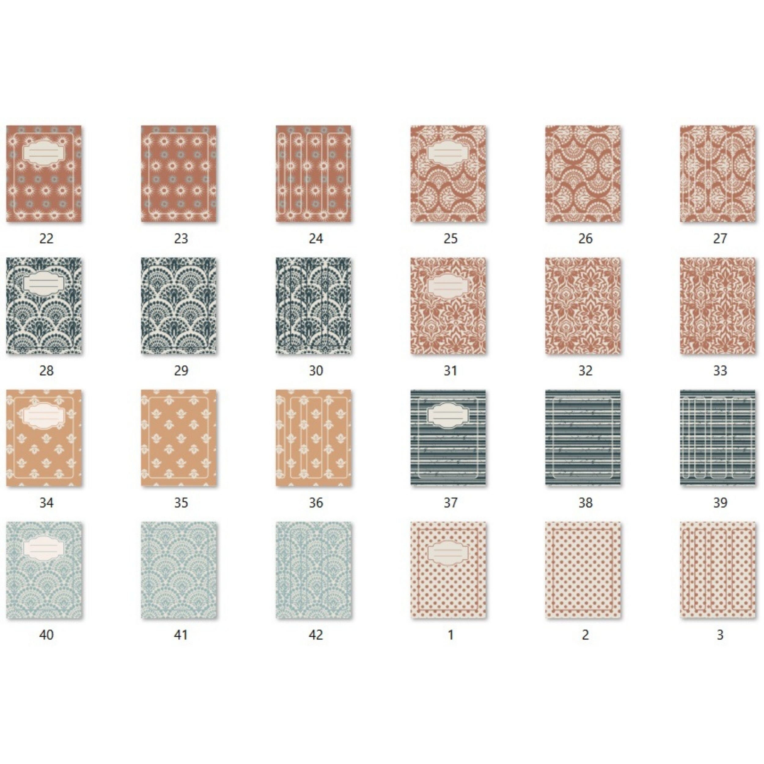 Boho Binder Covers Set Boho Binder Covers Printable Boho Prints Binder ...