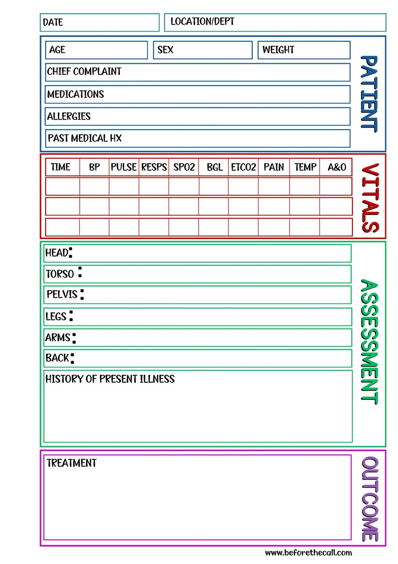 Paramedic Clinical Planner and Skills Tracker and Calendar - Etsy