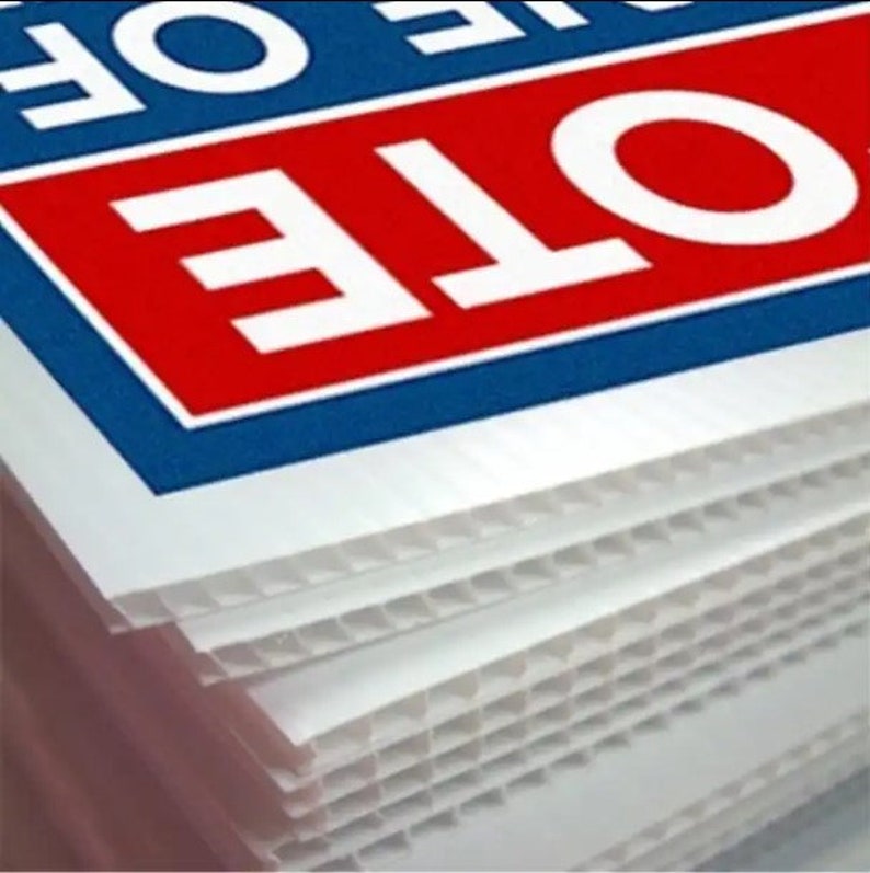 Custom Printed Correx Signs, Advertising Board, Outdoor Waterproof ...