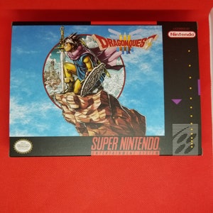 Dragon Quest 3 US Version Cart and Box Snes Tested and Working - Etsy