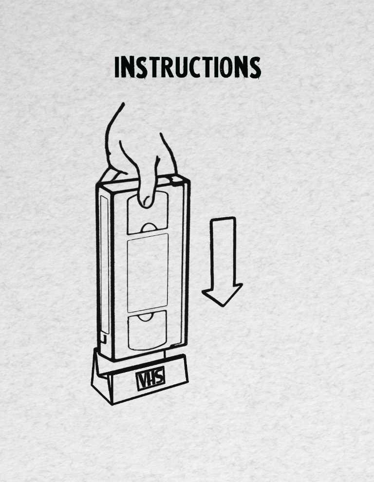 VHS Tape Display Stands - Etsy
