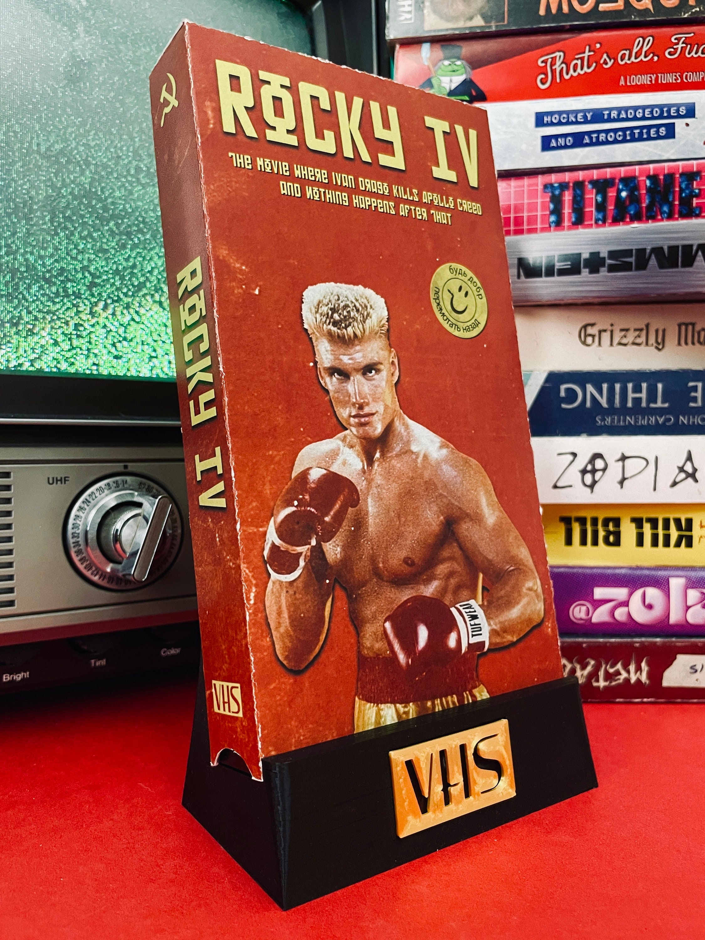 Rocky IV Soviet Bootleg Custom VHS - Etsy