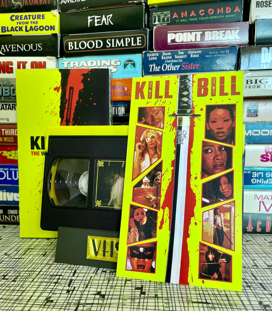 Kill Bill: the Whole Bloody Affair Custom VHS - Etsy