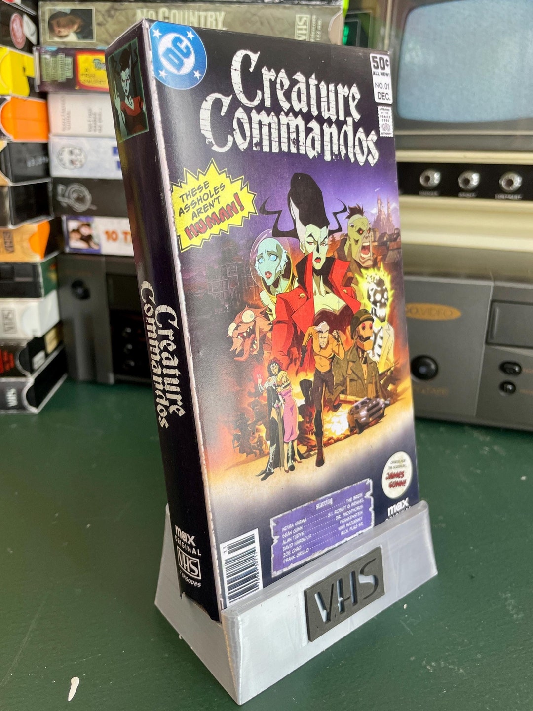 Creature Commandos Custom VHS - Etsy