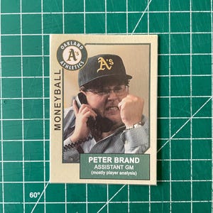 Custom Moneyball Trading Cards - Etsy