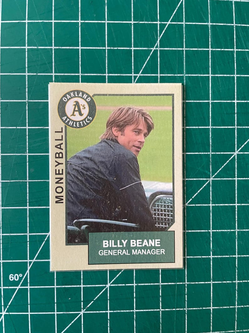 Custom Moneyball Trading Cards - Etsy